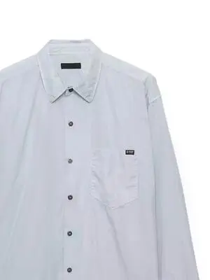 Prada Logo-patch Pocket Shirt