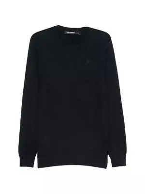 Karl Lagerfeld Crew Neck Long Sleeve Sweater