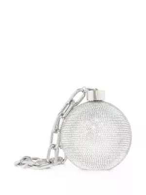 Judith Leiber Crystal Embellished Spherical Mini Bag