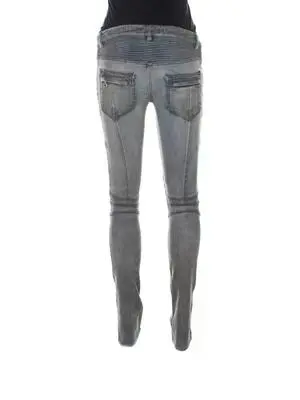 Balmain Pin-tucked Knee Detail Jeans