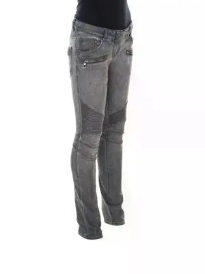 Balmain Pin-tucked Knee Detail Jeans