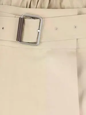 Loewe Belted Pleated Midi Skirt