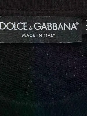Dolce & Gabbana Logo Plaque Sweatshirt
