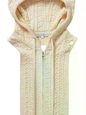 Veronica Beard Wickham Cable-knit Dickey