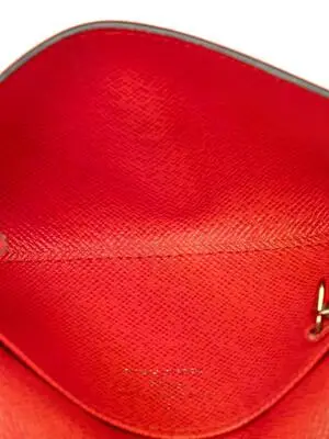 LOUIS VUITTON 2016 Epi Clefs Rabat Key Pouch Coin Pouch - Red