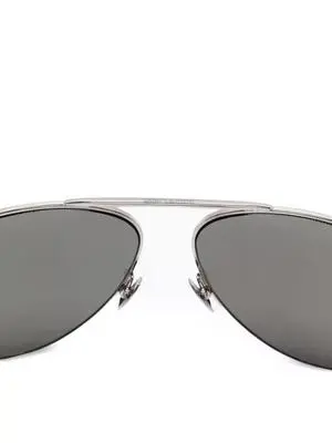 Saint Laurent Tone Pilot-frame Sunglasses