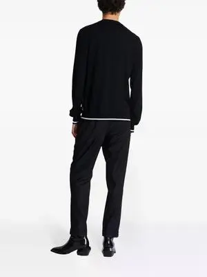 Balmain Diamond Paris Wool Jacquard Jumper