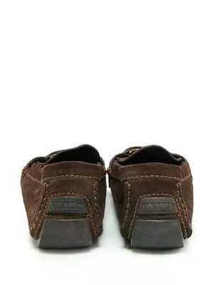 LOUIS VUITTON Monte Carlo Suede Loafers
