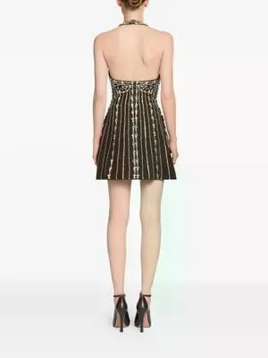 Elie Saab Stud-embellished Mini Dress