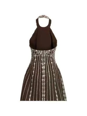 Elie Saab Stud-embellished Mini Dress