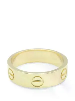 Cartier 18k Yellow Love Ring - Gold