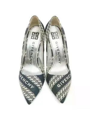 Givenchy G-chain Print Pointed-toe High-heeled Pumps