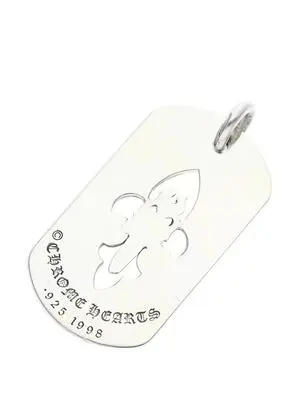 Chrome Hearts Fleur Dagger Pendant - Silver
