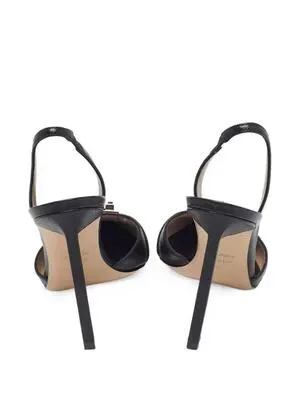 TOM FORD T Latch Slingback Pumps - Black