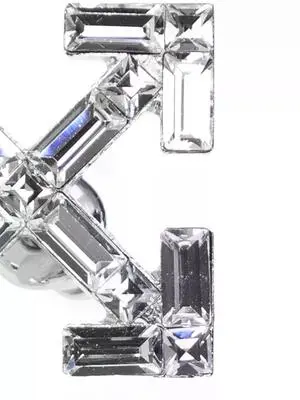 Off-White Crystal-embellished Earring