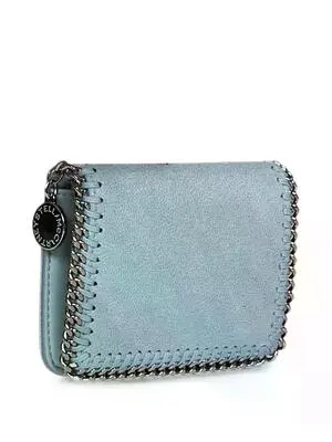 Stella McCartney Falabella Diamond-cut Chain Wallet