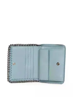 Stella McCartney Falabella Diamond-cut Chain Wallet