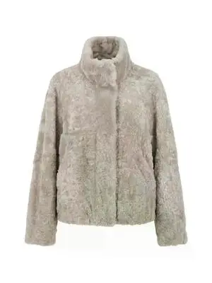 Brunello Cucinelli Faux Fur Jackets For Women