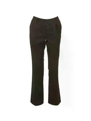 Dolce & Gabbana Pinstripe Tailored Trousers - Black