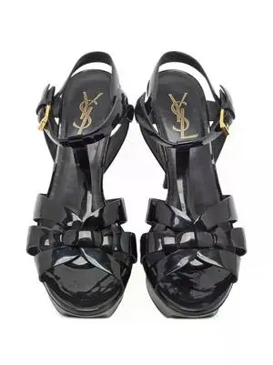 Saint Laurent Tribute Ankle Strap Sandals