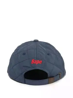 A BATHING APE Quilted Baseball Cap
