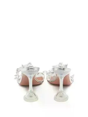 Amina Muaddi Julia Crystal-embellished Heeled Sandals