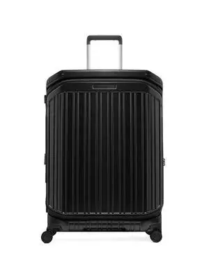 PIQUADRO Expandable Dual-opening Suitcase - Black