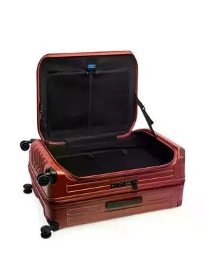 PIQUADRO Large Expandable Ridged Suitcase