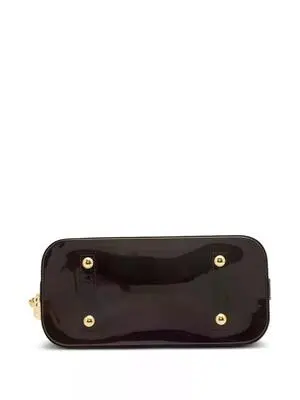 LOUIS VUITTON Alma Pm Monogram Vernis Tote Bag - Brown