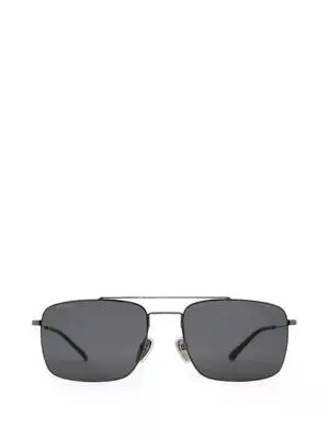 Gucci Rectangle-frame Sunglasses - Grey