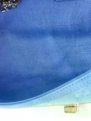 Gucci Canvas Shoulder Bag - Blue