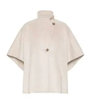 Max Mara Cashmere Cape - Grey
