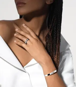 Messika Move Noa White Gold And Diamond Bangle