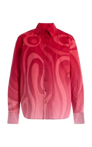 Emilio Pucci Gradient Poplin Shirt