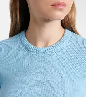 JW Anderson Embroidered Cotton Sweater