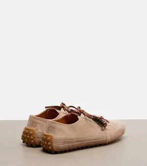 TOD'S Suede Lace-up Sneakers