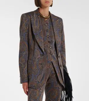 Etro Paisley Jacquard Blazer