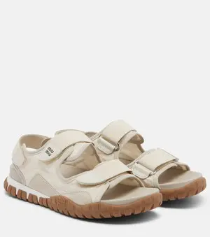 Miu Miu Trimmed Sandals For Women