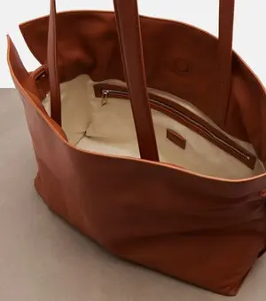 Loewe Flamenco Large Leather Clutch