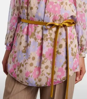 Valentino Garavani Floral Silk Georgette Blouse