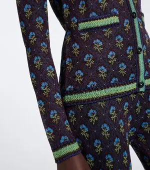 Etro Floral Jacquard Cardigan