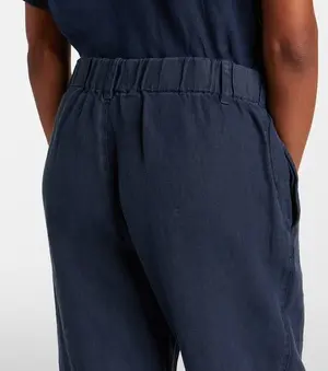 Velvet By Graham & Spencer Taylor Linen Wide-leg Pants
