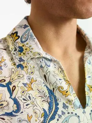 Orlebar Brown Vincent Paisley-print Shirt