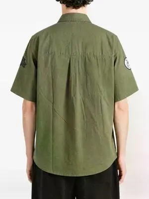A BATHING APE Logo-print Patch-detail Shirt