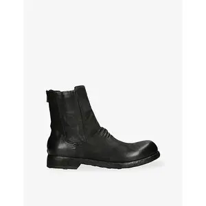Officine Creative Bulla Leather Chelsea Boots - Black