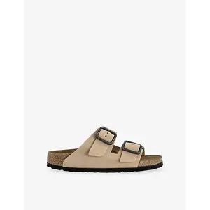 BIRKENSTOCK Arizona Suede Sandals - Sandcastle