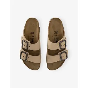 BIRKENSTOCK Arizona Suede Sandals - Sandcastle