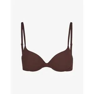 SKIMS Fits Everybody Push-up Demi Bra - Cocoa