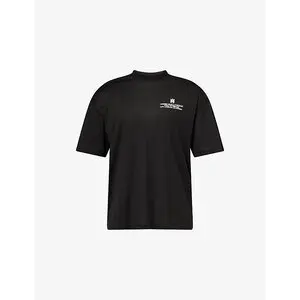 Amiri Built On Dreams Oversized Cotton-jersey T-shirt - Black
