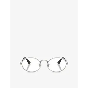 Ray-ban Round Frame Metal Eyeglasses - Silver